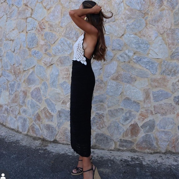 Zara | Dresses | Zara Crochet Dress | Poshmark